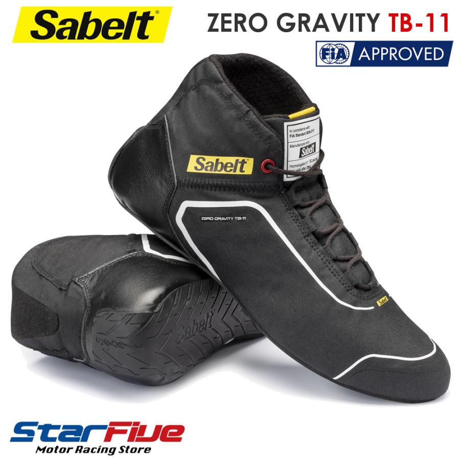 sabelt サベルト レーシングシューズ 4輪用 ZERO GRAVITY TB-11 Sabelt FIA8856-2018公認 : Star5 スターファイブ - 通販 - Yahoo ...