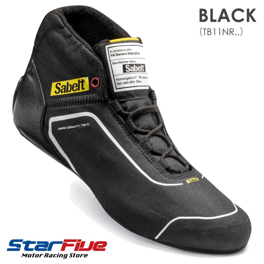 sabelt サベルト レーシングシューズ 4輪用 ZERO GRAVITY TB-11 Sabelt FIA8856-2018公認 : Star5 スターファイブ - 通販 - Yahoo ...