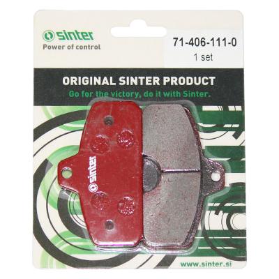 SINTER ブレーキパッド 旧型TONY KART,HAASE,Birel,First,Energy,Wildkart,RR用 90x52x16-M6/ボルト間 65mm レーシングカート用 ...