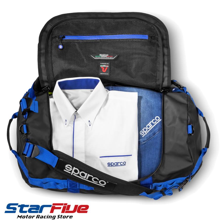 sparco スパルコ ダッフルバッグ ダカールS DAKAR-S DUFFLE BAG 3way リュック ショルダー Sparco ...