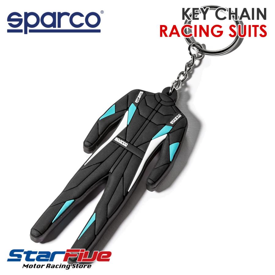スパルコ キーホルダー レーシングスーツ キーリング KEY CHAIN RACING SUITS Sparco : Star5 スター ...