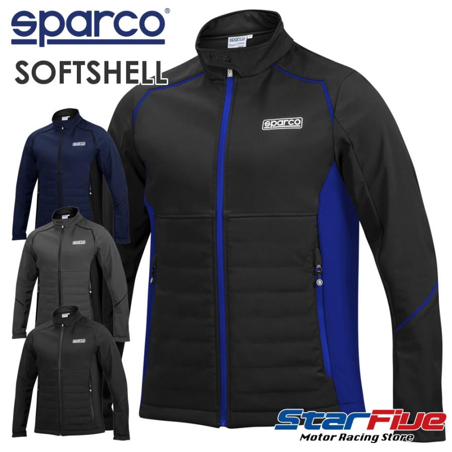 sparco スパルコ ソフトシェル ジャケット SOFT SHELL チームウェア Sparco 2025年継続モデル : Star5 スターファイブ - 通販 - Yahoo!ショッピング