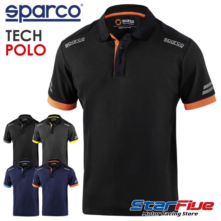 sparco スパルコ ポロシャツ TECH POLO ワークウェア Sparco 2025年継続モデル : Star5 スターファイブ - 通販 - Yahoo!ショッピング