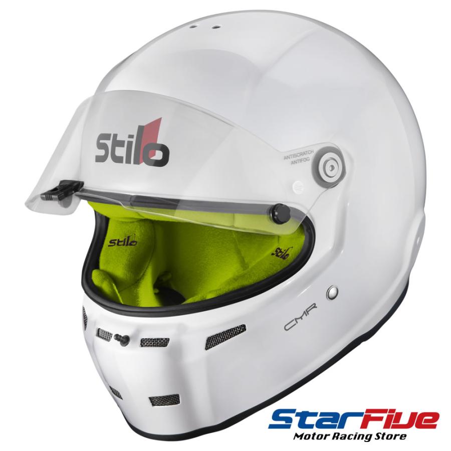 Stilo スティーロヘルメット ST5F N CMR カート用 ホワイト カラー内装 SNELL CMR2016公認 AA0721AH2P ...