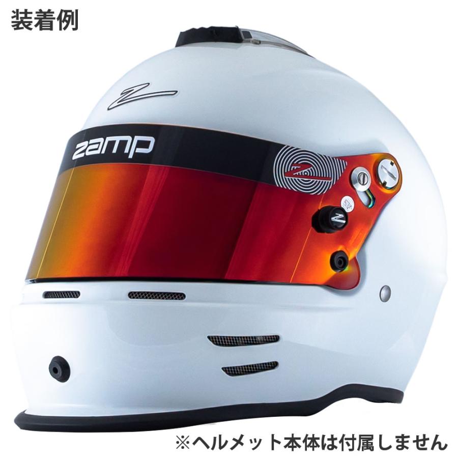 ZAMP HELMETS Z-20 Prism ミラーシールド レッドプリズム HASZ20RP ザンプヘルメット バイザー : Star5 ...