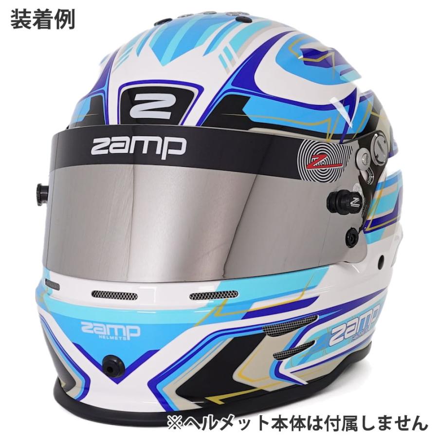 ZAMP HELMETS Z-20 ミラーシールド シルバー HASZ20SM ザンプヘルメット バイザー : zamphelmets ...