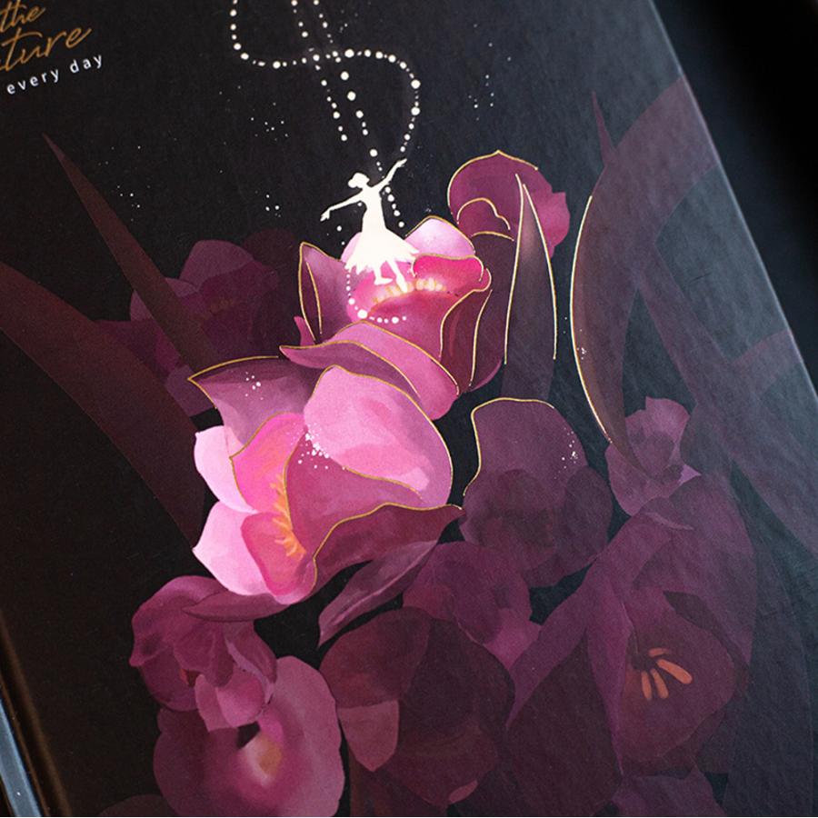 B6変型ノート 夜光ノート ダイアリー B6変型 夜光 224P おしゃれ かわいい クリスマス プレゼント 誕生日 ギフト 子供 女の子 女子文具 送料無料 : STARABA - 通販 ...