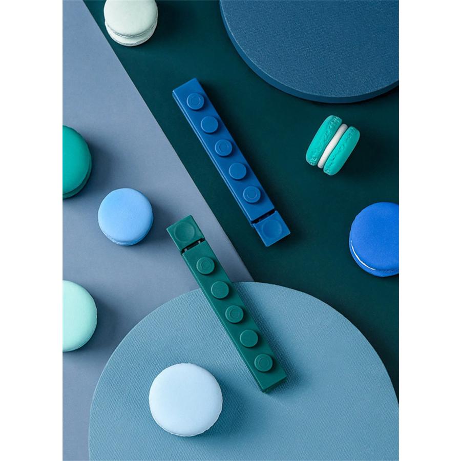 ブロック型袋止めクリップ 食品 袋 クリップ 袋止めクリップ キッチンクリップ 食品 袋 クリップ かわいい おしゃれ 雑貨 インテリア 4個入 送料無料 :798:STARABA - 通販 ...