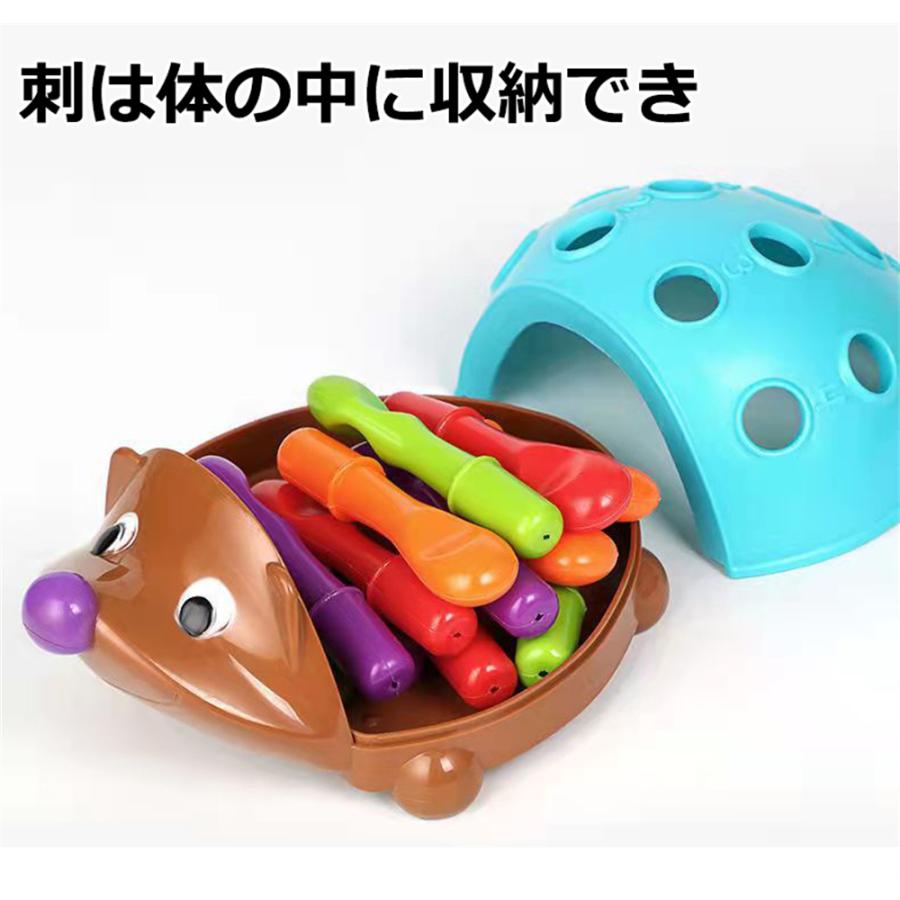 知育玩具 ハリネズミ型 かわいい モンテッソーリ 知育おもちゃ 教育玩具 数字 カラー 誕生日 ギフト プレゼント クリスマス サプライズ 送料無料 : STARABA - 通販 ...