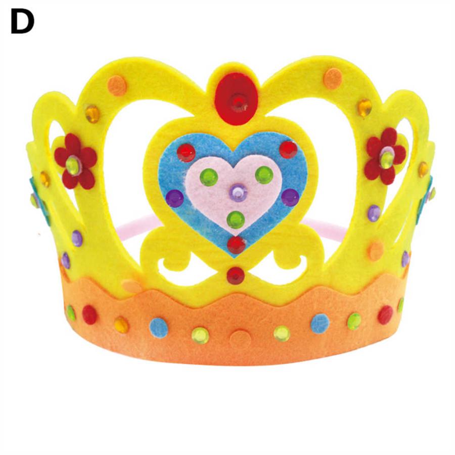 子供手芸キット 子供手芸 手作りキット 材料キット 手作りティアラキット 誕生日 王冠 ティアラ キット ハンドメイド 簡単さ おしゃれ かわいい 送料無料 :873:STARABA - 通販 ...