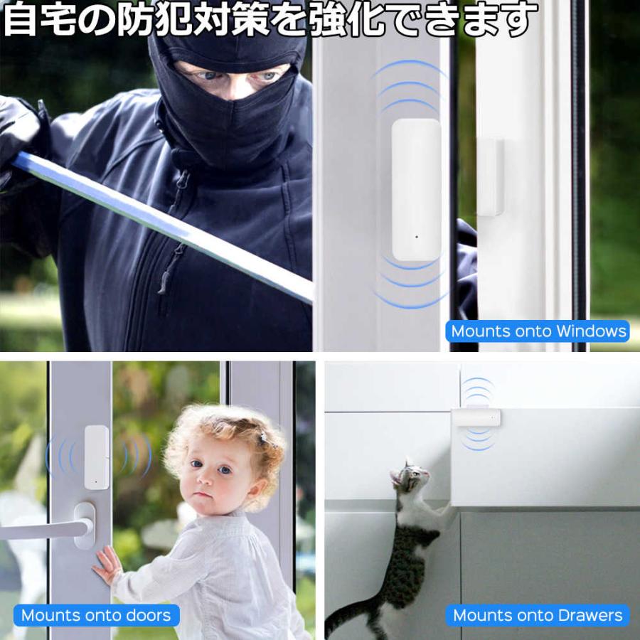 ドア開閉センサー ドアセンサー 小型 Wi-Fi 電池式 スマホ通知 防犯グッズ 防犯用品 扉センサー ドアや窓の開閉検知 玄関 ベランダ 防犯 送料無料 : STARABA - 通販 ...