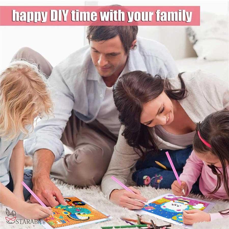 ダイヤモンドアート 子供用 ビーズ キット キーホルダー キラキラ 初心者用 額縁付き 5D モザイクアート ハンドメイド DIY 小学生 大人 子供 送料無料 : STARABA - 通販 ...