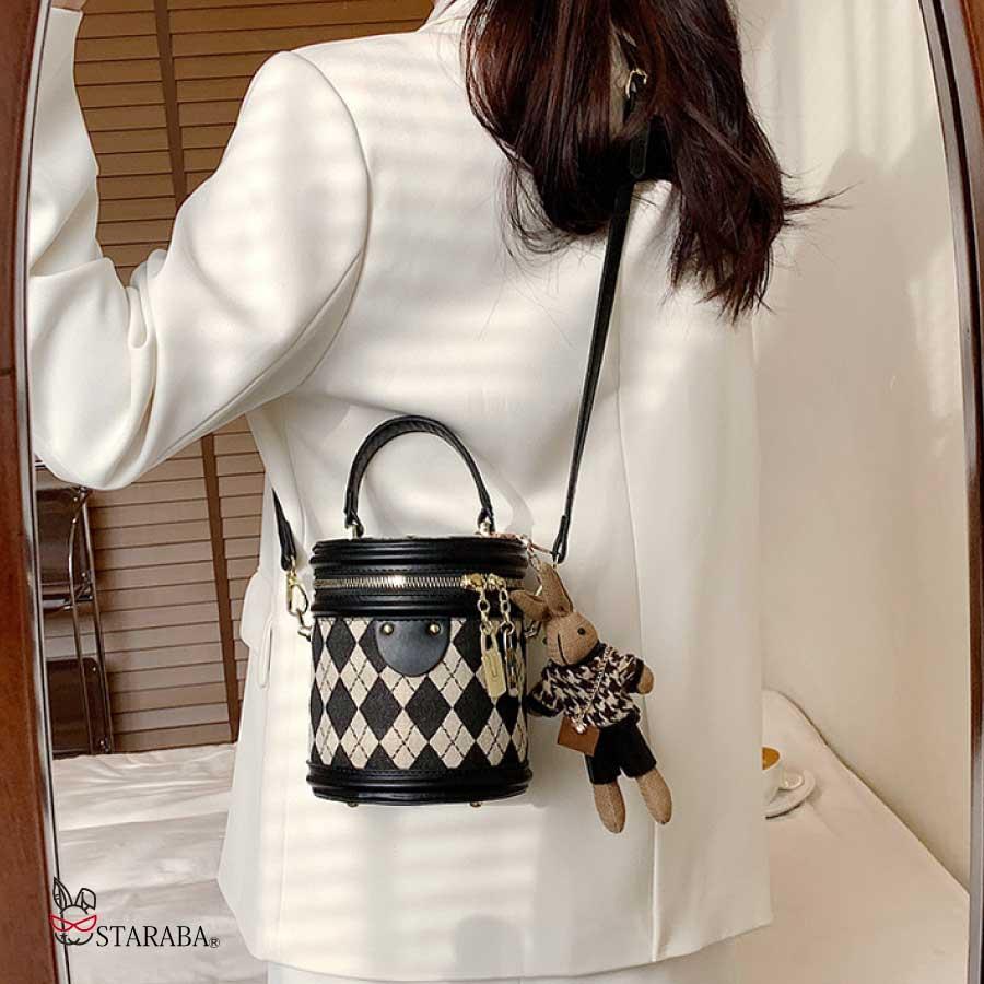 ショルダーバッグ レディース ミニ バケツバッグ 鞄 筒型 おしゃれ PU 取り外し可ベルト 軽量 小さめ 2way ストラップ 通勤 プレゼント 送料無料 : STARABA - 通販 ...