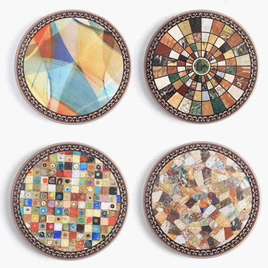 コースター おしゃれ セラミック製 裏面コルク 丸型 4枚セット マグ お茶 断熱 滑り止め 家庭用 オフィス用 新築祝い プレゼント 送料無料 : yk890 : STARABA - 通販 ...