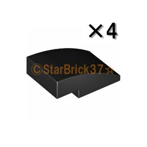 LEGO レゴ パーツ ばら売り #24309 曲面スロープ3×2：ブラック(4個セット) : レゴパーツ販売StarBrick37 - 通販 ...
