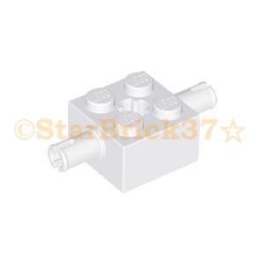 LEGO レゴ 車パーツ ばら売り #30000 ブロック2×2(側面にペグ2個)：ホワイト : レゴパーツ販売StarBrick37 ...