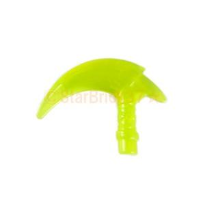 レゴ LEGO 武器パーツ ばら売り #37341d 忍者鎌刃：トランスネオングリーン :37341d-049:レゴパーツ販売 ...
