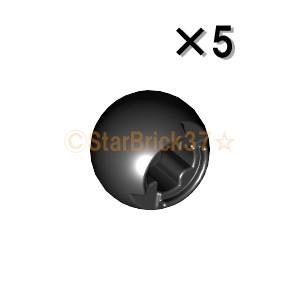 レゴ LEGO テクニックパーツ ばら売り #53585 テクニックボール(軸穴貫通)：ブラック(5個セット) : 53585-b026 ...