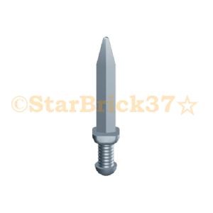 LEGO レゴ 武器パーツ ばら売り #95673 グラディウス剣：フラットシルバー : レゴパーツ販売StarBrick37 - 通販 ...