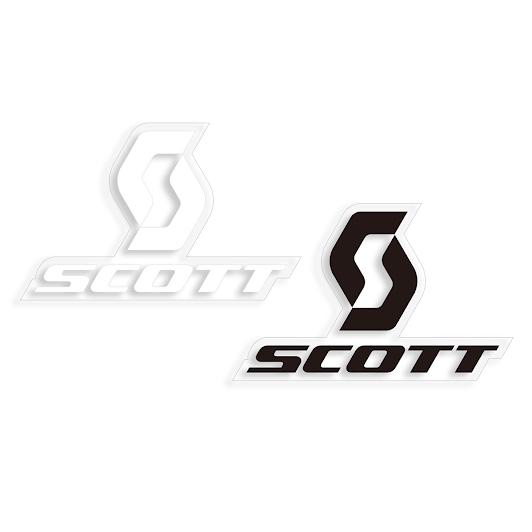 SCOTT SCOTT(スコット) ステッカー バーチカル WHT 5cm 1pc 217636-2374-1 : スターサイクル東京-Moto - 通販 - Yahoo!ショッピング