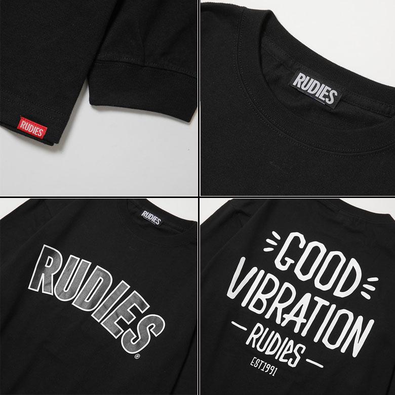 RUDIE'S ロンt ルーディーズ 86126 BRINK PHAT LS-T 長袖 コットン ロゴ tシャツ ロングスリーブ カットソー ...