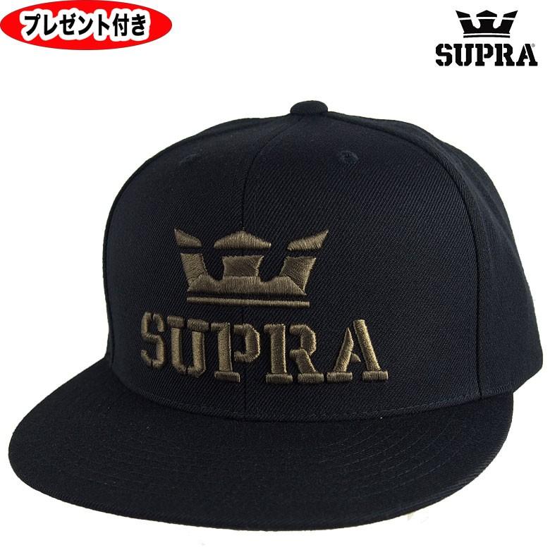 SUPRA FOOTWEAR スープラ supra ABOVE II SNAPBACK HATBLACK/DARK OLIVE C3501 ...