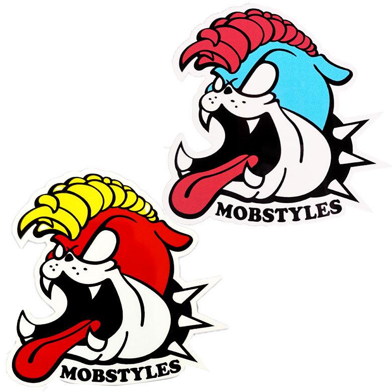 MOBSTYLES（モブスタイル） モブスタイルス BULL STICKER シール ステッカー プレゼント付 メンズ 格闘技 ジム ...