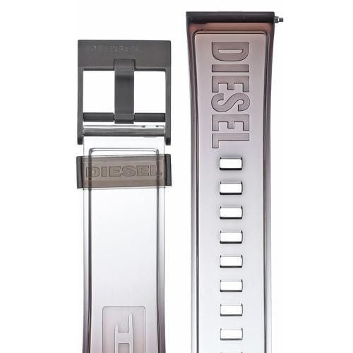 DIESEL 純正ベルト ディーゼル イタリアブランド DZT2018 ラバーバンド ストラップ 22mm : レアウォッチの専門店スター ...