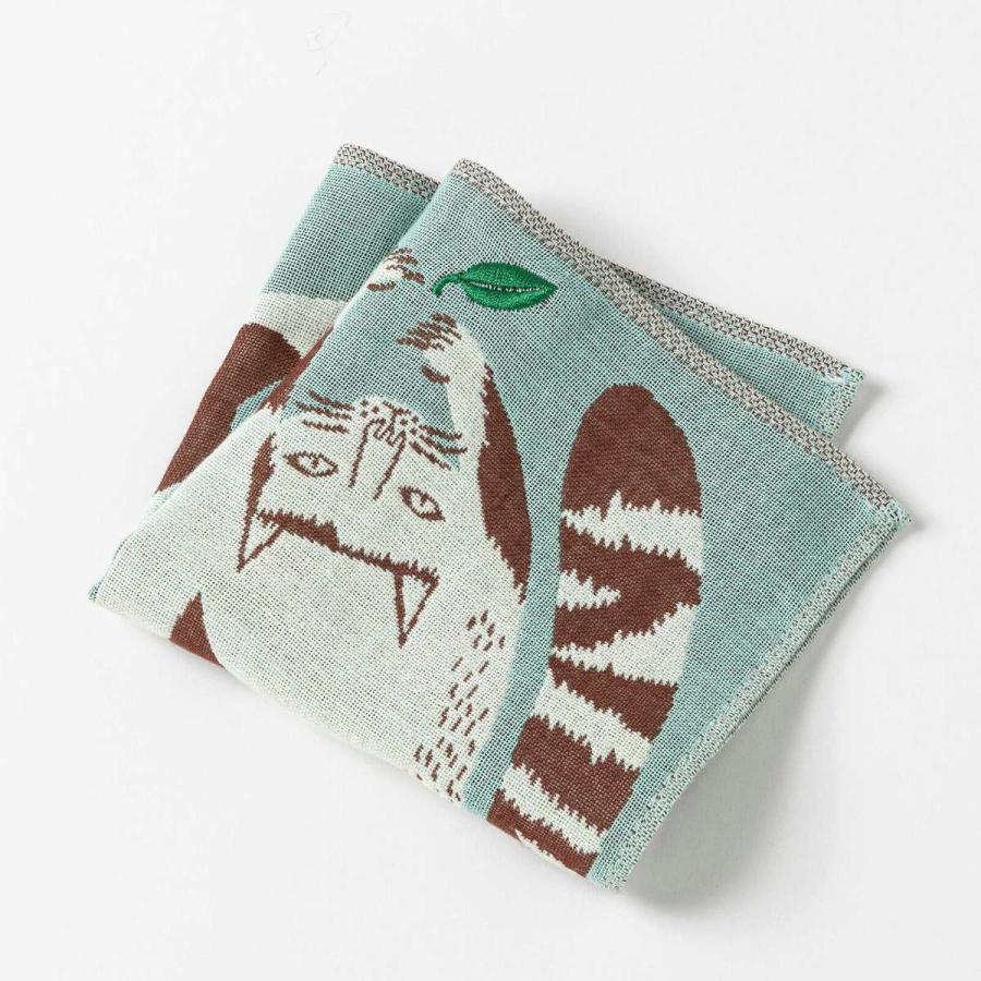 moritaMiW / 森田MiW×楠橋紋織 ガーゼハンカチ ウサギ・ネコ・ウ 綿100％ 3重ガーゼ織り 定形外郵便対応 : STARRY - 通販 - Yahoo!ショッピング