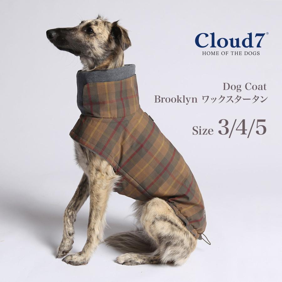 犬用コート Cloud7 クラウド7 Brooklyn Waxed Tartan ブルックリンワックスタータン SIZE3.4.5 ペット用 ...