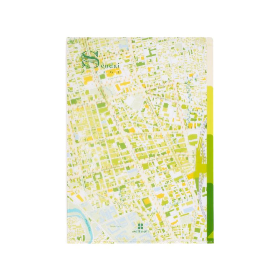クリアファイル matimati 3LAYER mati FILE 3ポケット A4 仙台 街路樹 : STARRY - 通販 - Yahoo!ショッピング