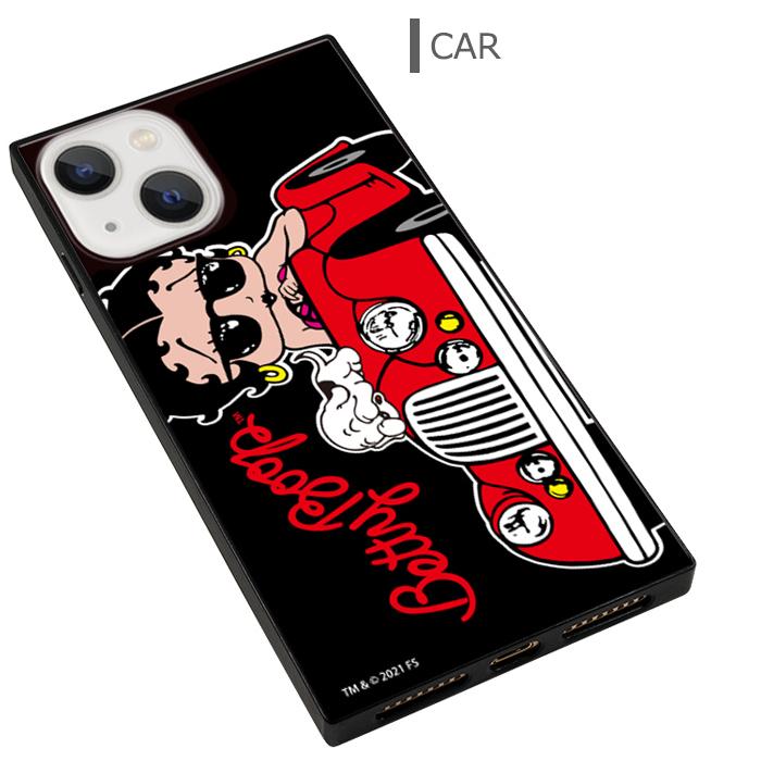 メール便 iPhone13mini ベティ・ブープ クリア ケース カバー ハードケース クリアケース ベティちゃん BETTYBOOP ...