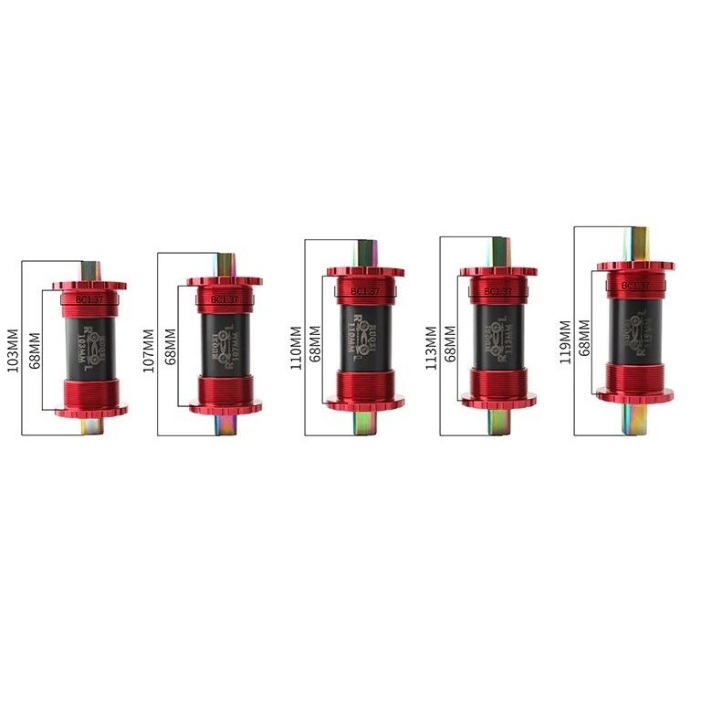 処分 BB ボトムブラケット Muqzi チタン合金シャフト ダストシールド 黒色 約170g 68/119 1063 レターパック可 :conpo-74:STARSTAR - 通販 ...