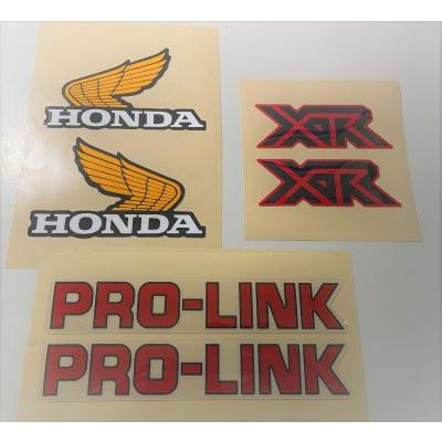 DC PLASTICS 1981 HONDA XR200R/XR250R/XR500Rデカールセット : スターズトレーディング - 通販 - Yahoo!ショッピング