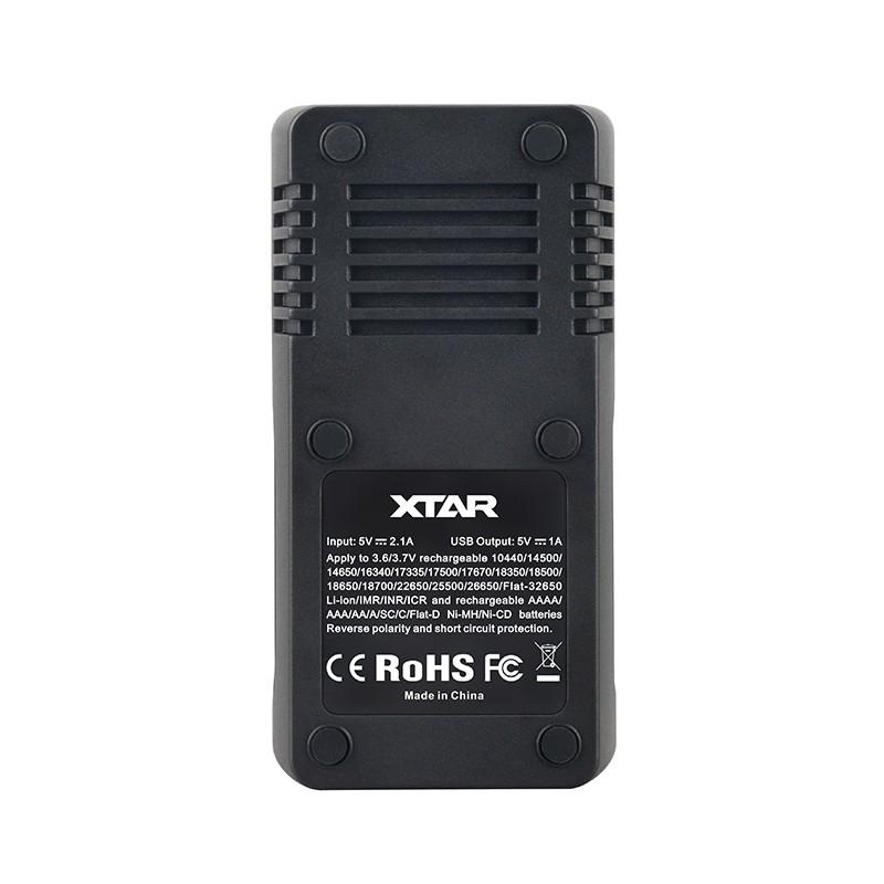 XTAR(エクスター) VC2 Plus MASTER 多機能USB 充電器 リチウム電池 カウントダウンタイマー機能付 LCD ディスプレイ VC2Plus : Crossfield ...