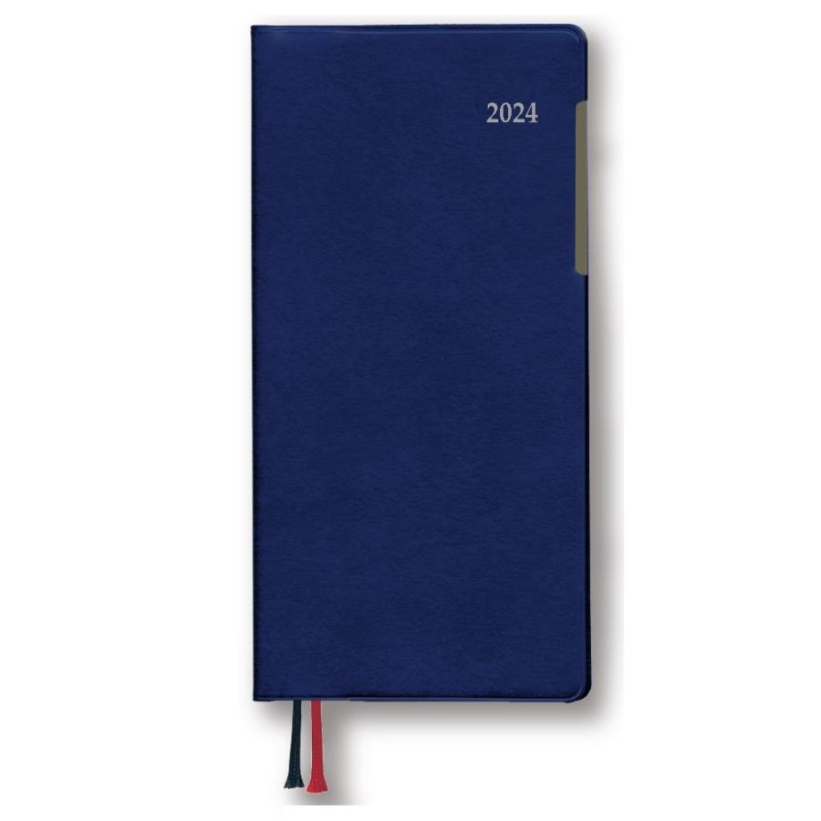 ダイゴー 2024年 スケジュール帳 アポイント 手帳ウィークリー レフト ネイビー E2313 (2023年 9月始まり ...