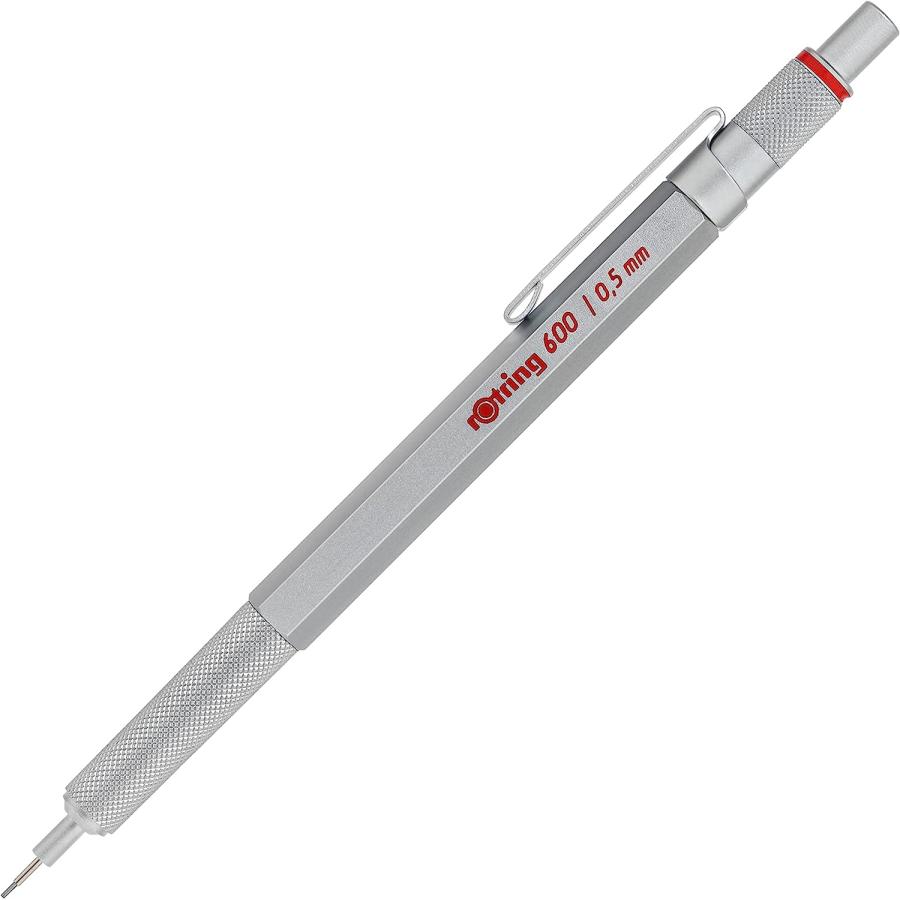ロットリング ROTRING 600 メカニカルペンシル シャープペンシル 0.5mm シルバー 1904445 : ステーショナリーモリイチ ヤフー店 - 通販 - Yahoo!ショッピング