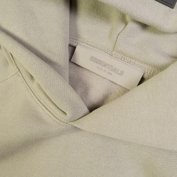 Fear of God フィアーオブゴッド ESSENTIAL HOODIE SMOKE パーカー ベージュ Size 【L】 【新古品・未 ...