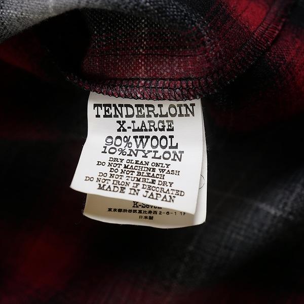 TENDERLOIN テンダーロイン 08AW T-WOOL SHT 長袖シャツ 赤 Size 【XL】 【中古品-良い】 20760379 ...