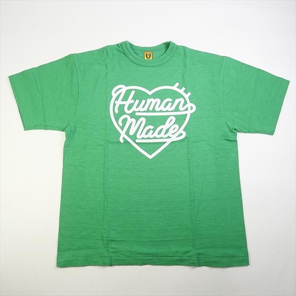 HUMAN MADE ヒューマンメイド 23SS COLOR T-SHIRT #2 GREEN ロゴTシャツ 緑 Size 【L】 【新古品 ...
