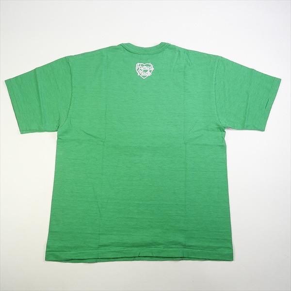 HUMAN MADE ヒューマンメイド 23SS COLOR T-SHIRT #2 GREEN ロゴTシャツ 緑 Size 【L】 【新古品 ...
