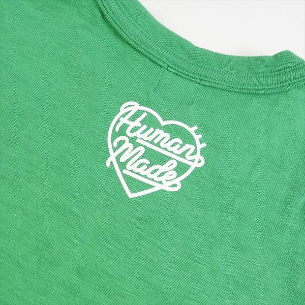 HUMAN MADE ヒューマンメイド 23SS COLOR T-SHIRT #2 GREEN ロゴTシャツ 緑 Size 【L】 【新古品 ...