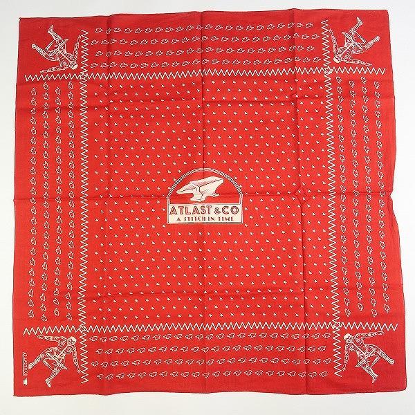 At Last ＆ Co アットラスト/BUTCHER PRODUCTS ブッチャープロダクツ BANDANA ANVIL RED バンダナ ...