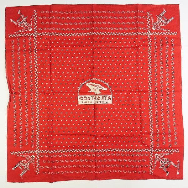 At Last ＆ Co アットラスト/BUTCHER PRODUCTS ブッチャープロダクツ BANDANA ANVIL RED バンダナ ...