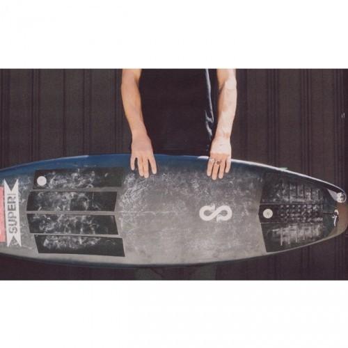 あすつく ブラック OCTOPUS(オクトパス)ディオン アジウス DION AGIUS II -HYBRID GRIP デッキグリップトランクション デッキパッド サーフィン ...