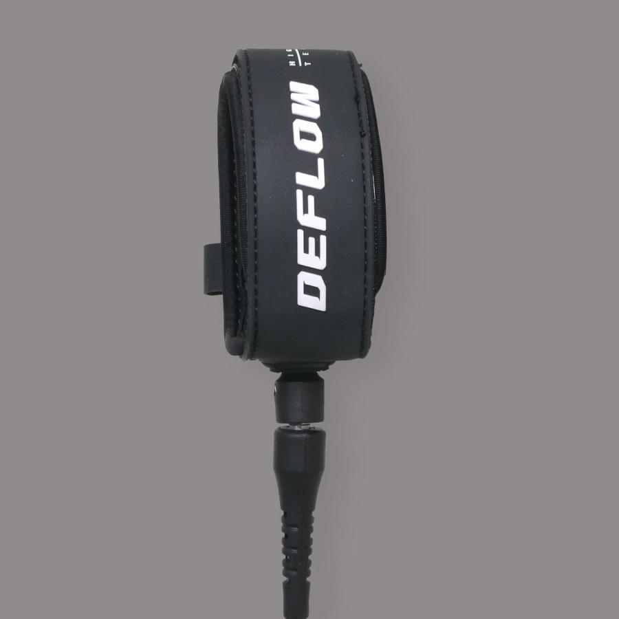 7ft 7mm ブラック パフォーマンス DEFLOW デフロー PERFORMANCE 7-7mm リーシュ リーシュコード LEASH ...