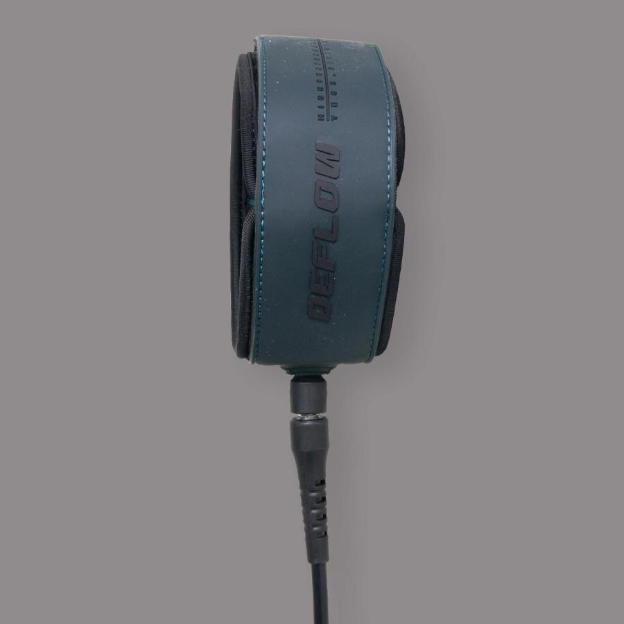 7ft 7mm パフォーマンス DEFLOW デフロー PERFORMANCE GREEN 7-7mm グリーンリーシュ リーシュコード ...