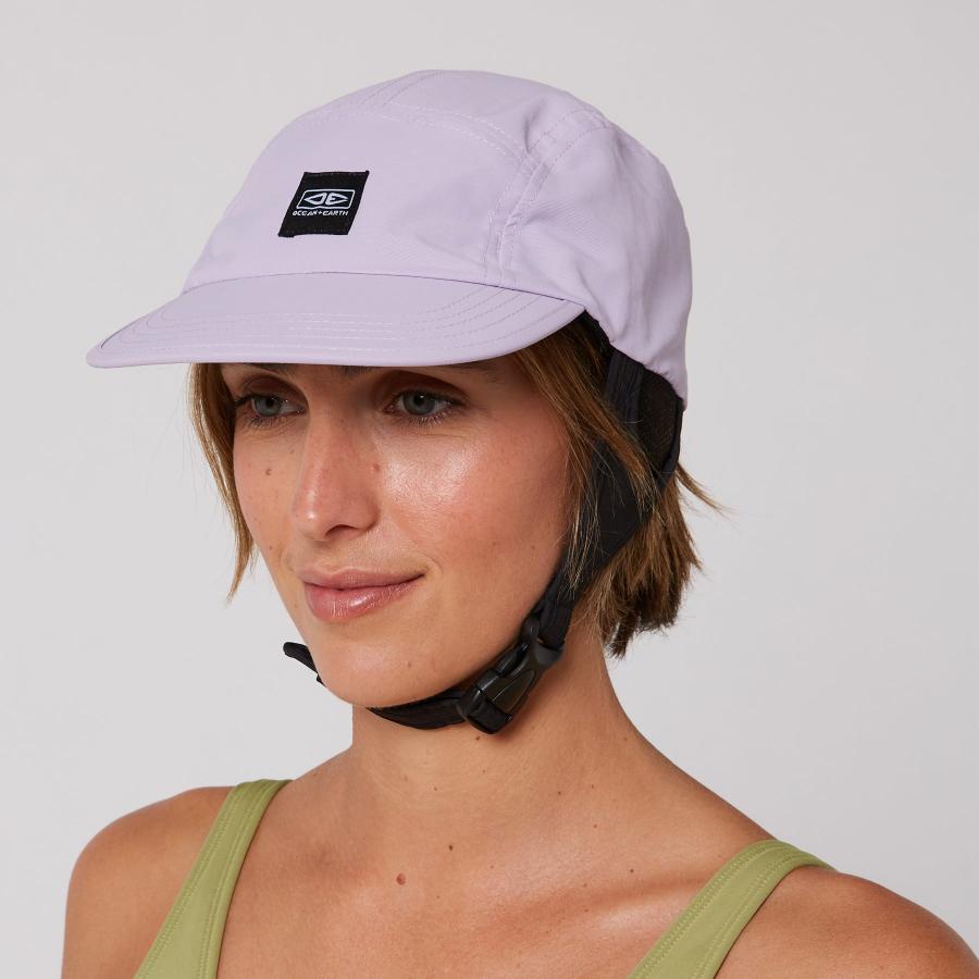 OCEAN＆EARTH インド 5パネル サーフキャップ O&E INDO 5 PANEL SURF CAP PALE LILAC OCEAN&EARTH(オーシャンアンドアース)サーフハット ...