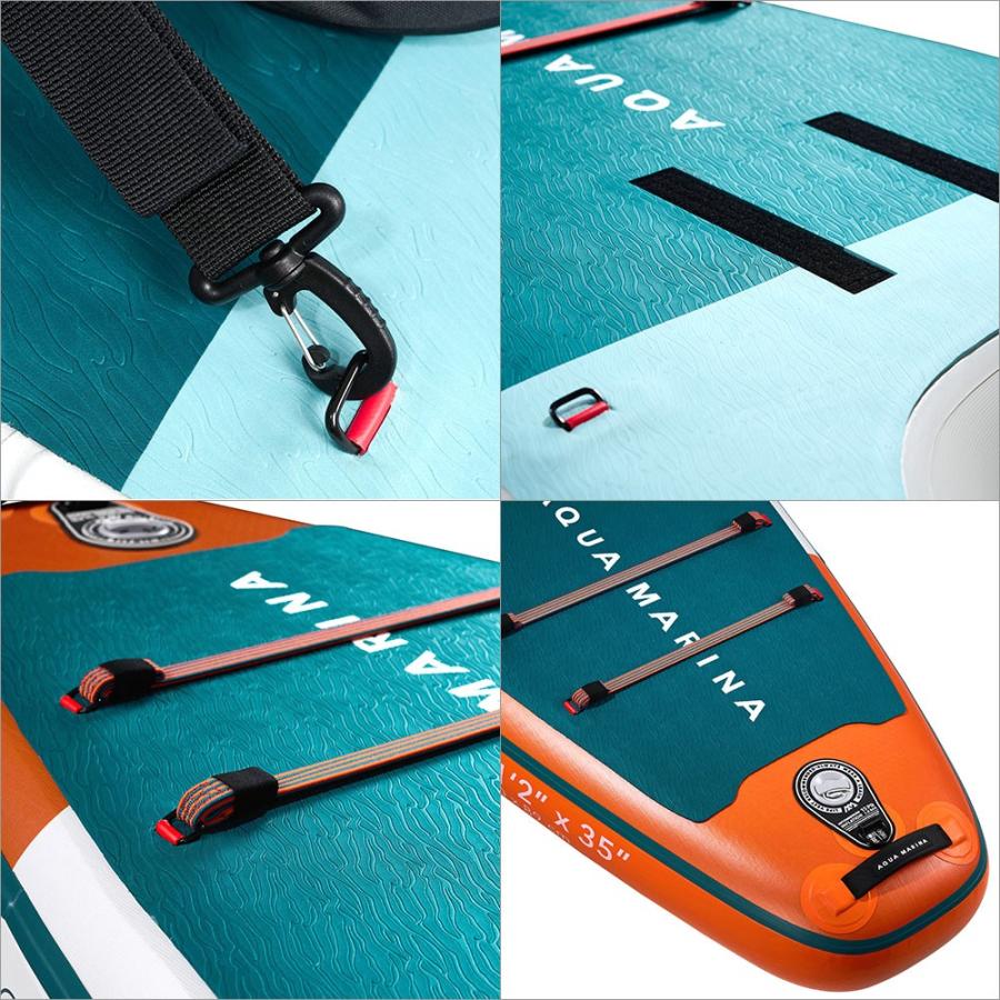 AQUA MARINA(アクアマリーナ) CASCADE カスケード ハイブリッドSUP/カヤック インフレータブル パドル 11’2” (340cm) インフレータブルカヤック(空気注入式 ...