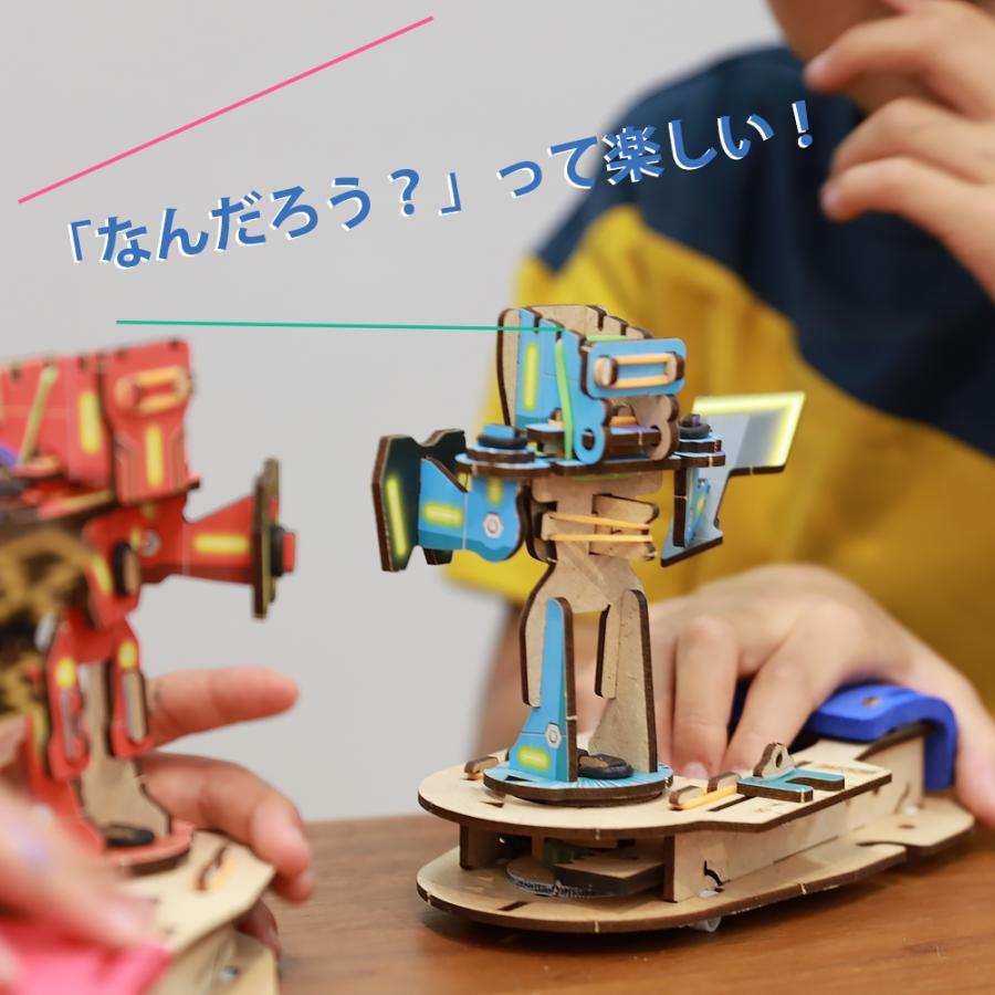 Smartivity (スマーティビティー) 作って戦うサイボーグ 工作キット 作る知育玩具 6歳以上 STEAM DIY 立体パズル 小学生 低学年 : STEAMS LAB JAPAN ...